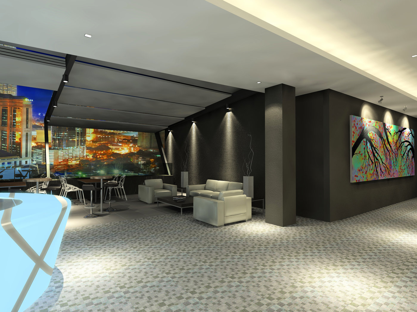 Concert hall & Lobby by Jayden sia at Coroflot.com