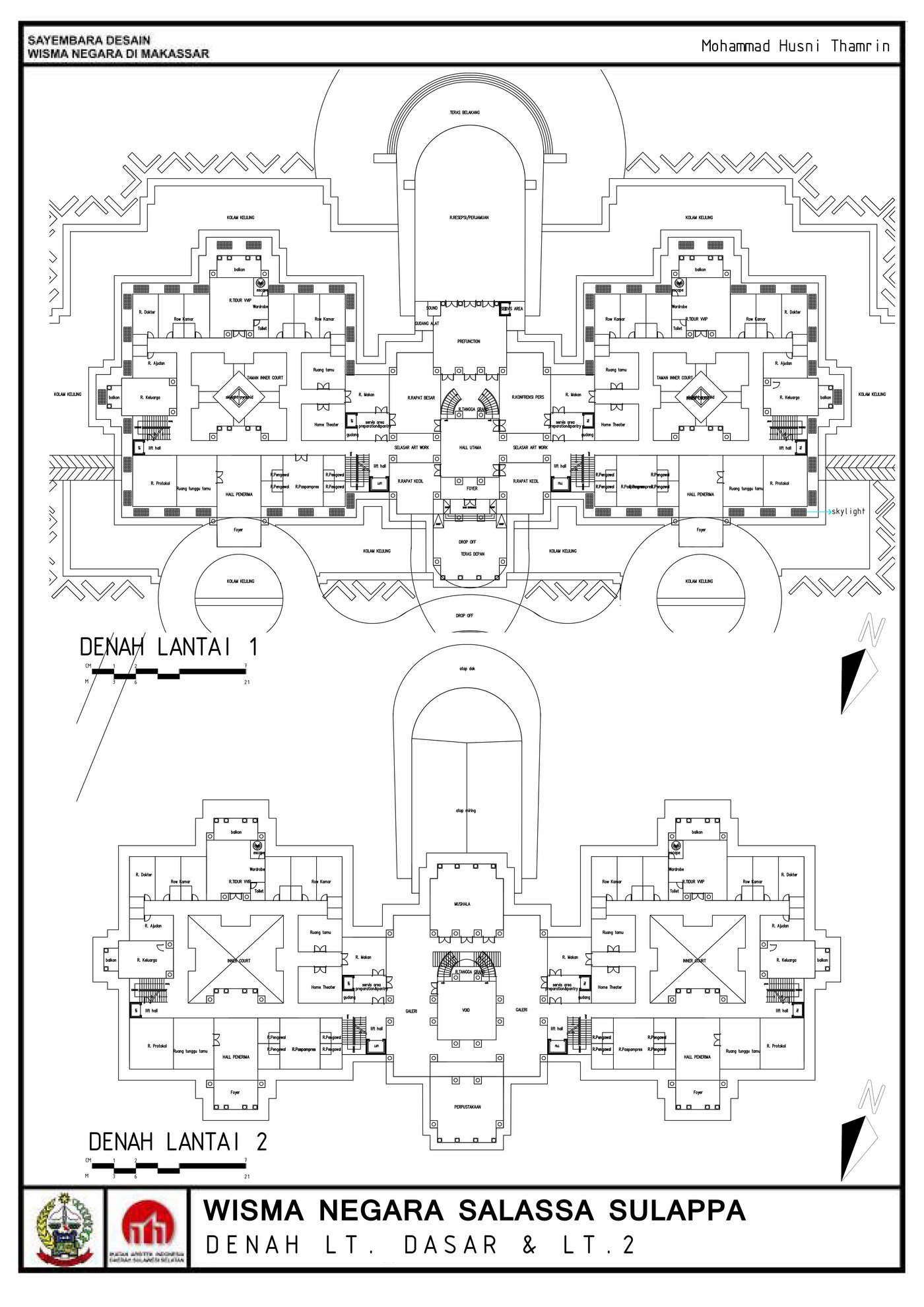 Sayembara wisma negara makassar by emanuel agung wicaksono at Coroflot.com