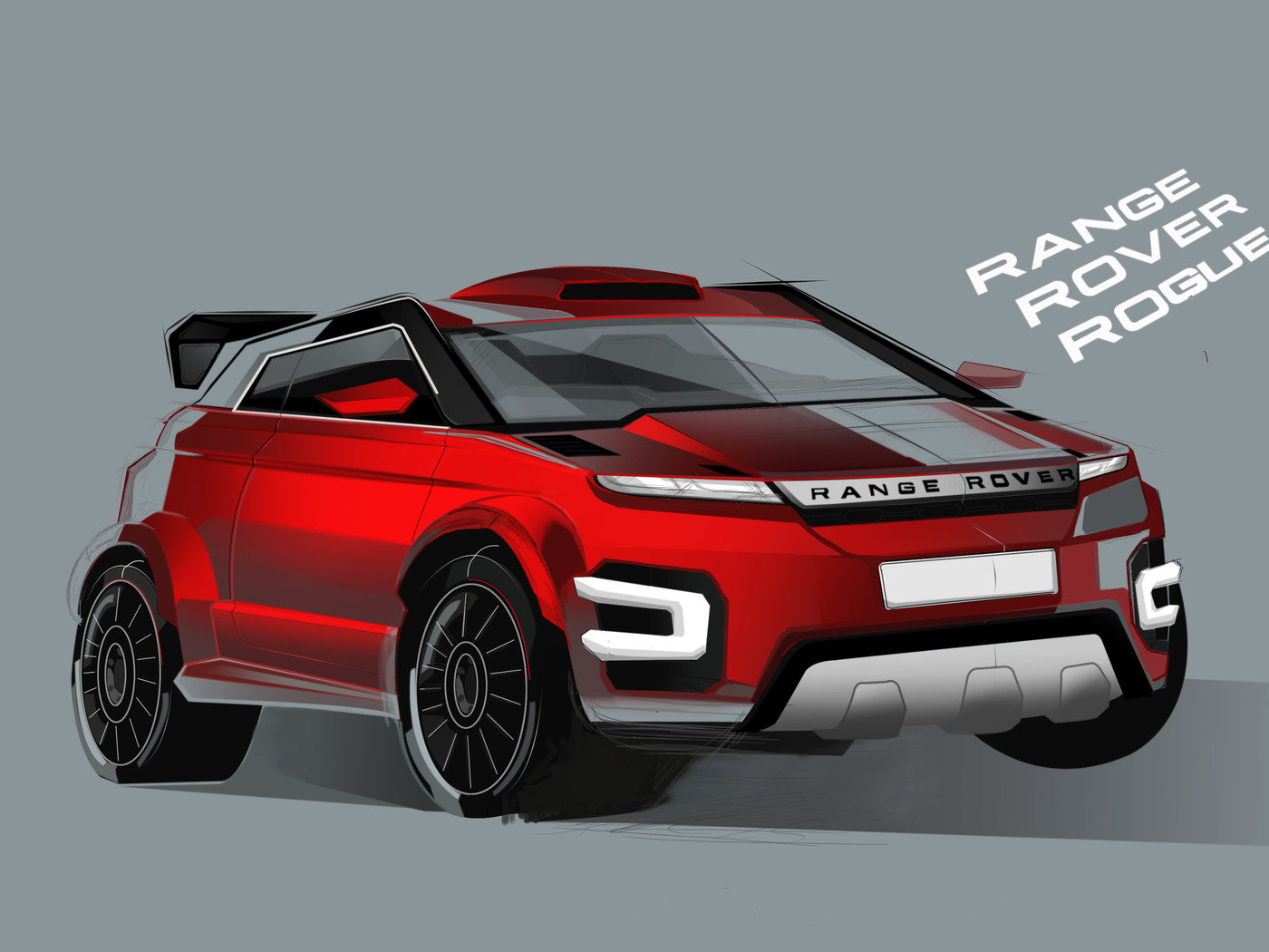 Range Rover Rogue WRC by charlie creed at Coroflot.com