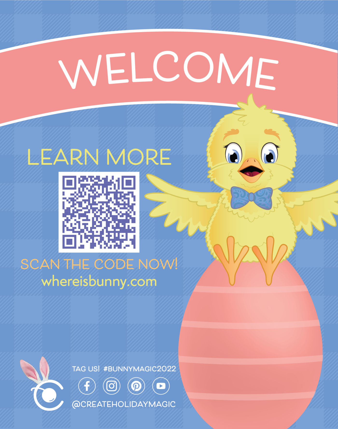 Easter 2022 On-Set Signage by Bridget Reiser at Coroflot.com