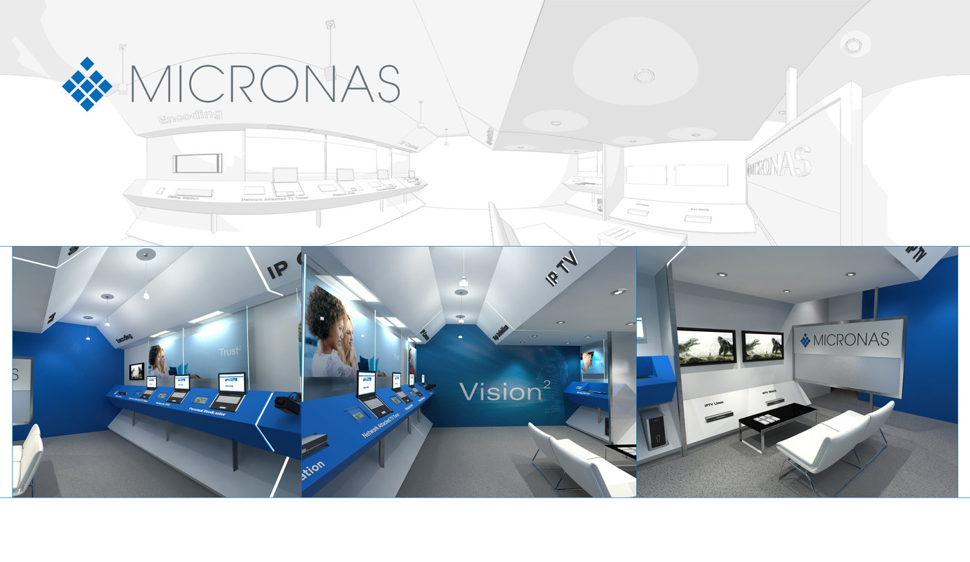 Micronas Demo Room Design by Calvin Poon at Coroflot.com