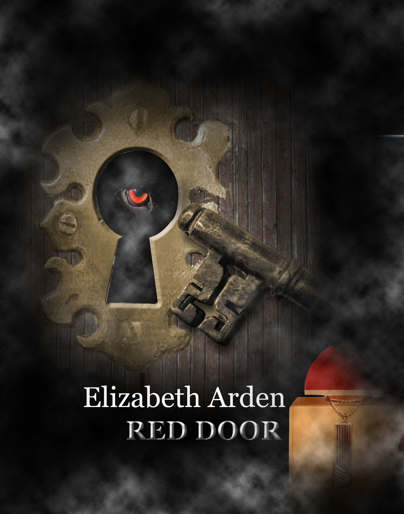 Poster-Red Door by Ayesha Iftikhar at Coroflot.com