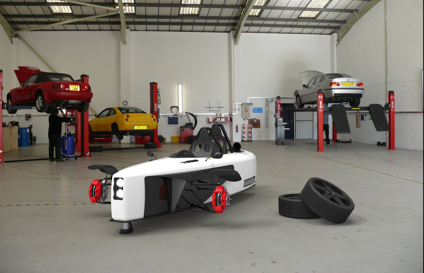 Three Wheel Sports Kit Car by Phil Rogers at Coroflot.com