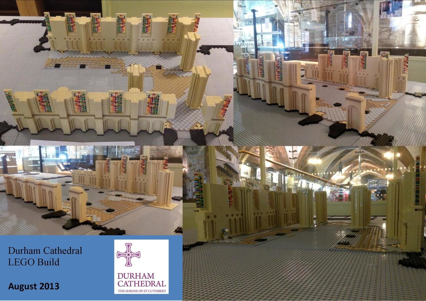 Durham Cathedral LEGO build (ongoing) by Matt Kirby at Coroflot.com