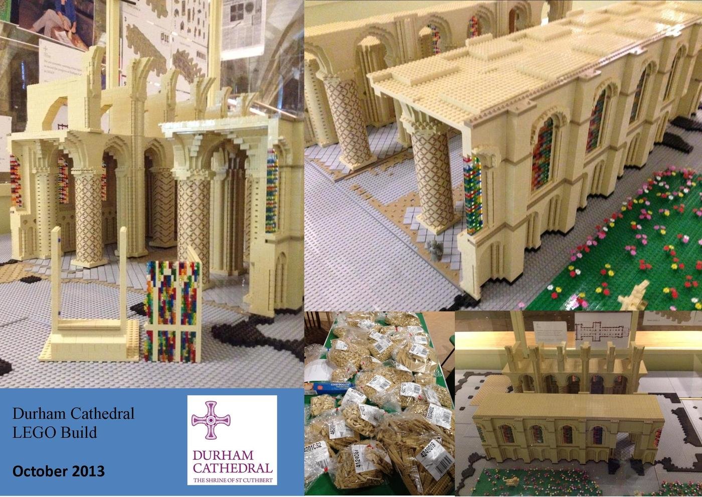 Durham Cathedral LEGO build (ongoing) by Matt Kirby at Coroflot.com