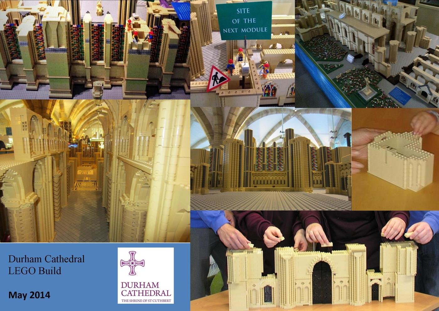 Durham Cathedral LEGO build (ongoing) by Matt Kirby at Coroflot.com