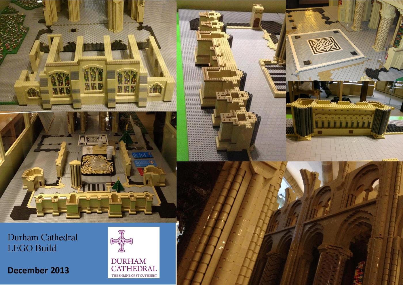 Durham Cathedral LEGO build (ongoing) by Matt Kirby at Coroflot.com