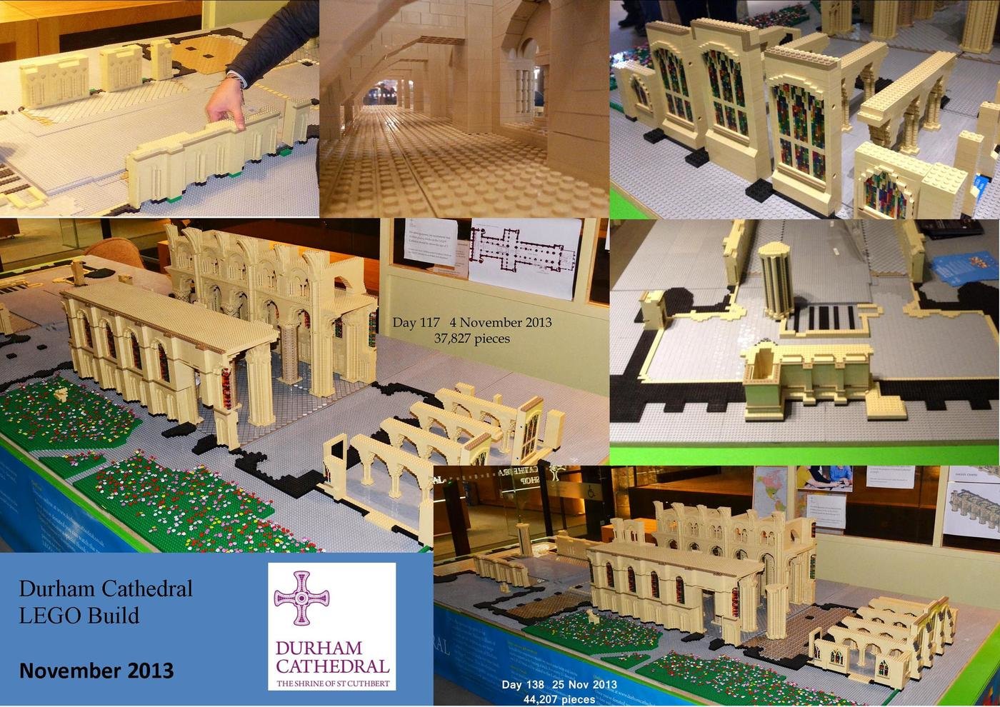Durham Cathedral LEGO build (ongoing) by Matt Kirby at Coroflot.com
