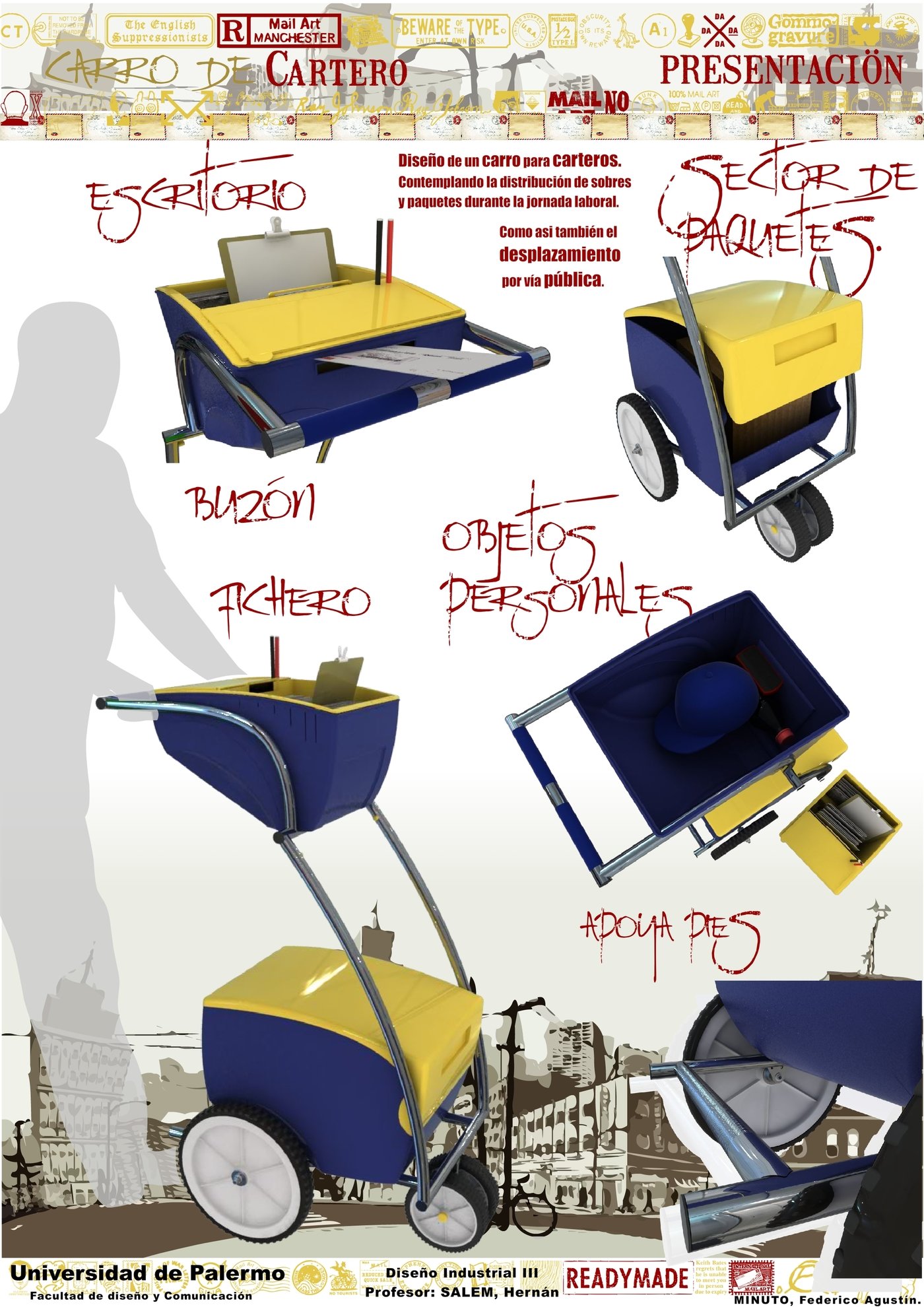 Carro cartero by Federico Minuto at Coroflot.com