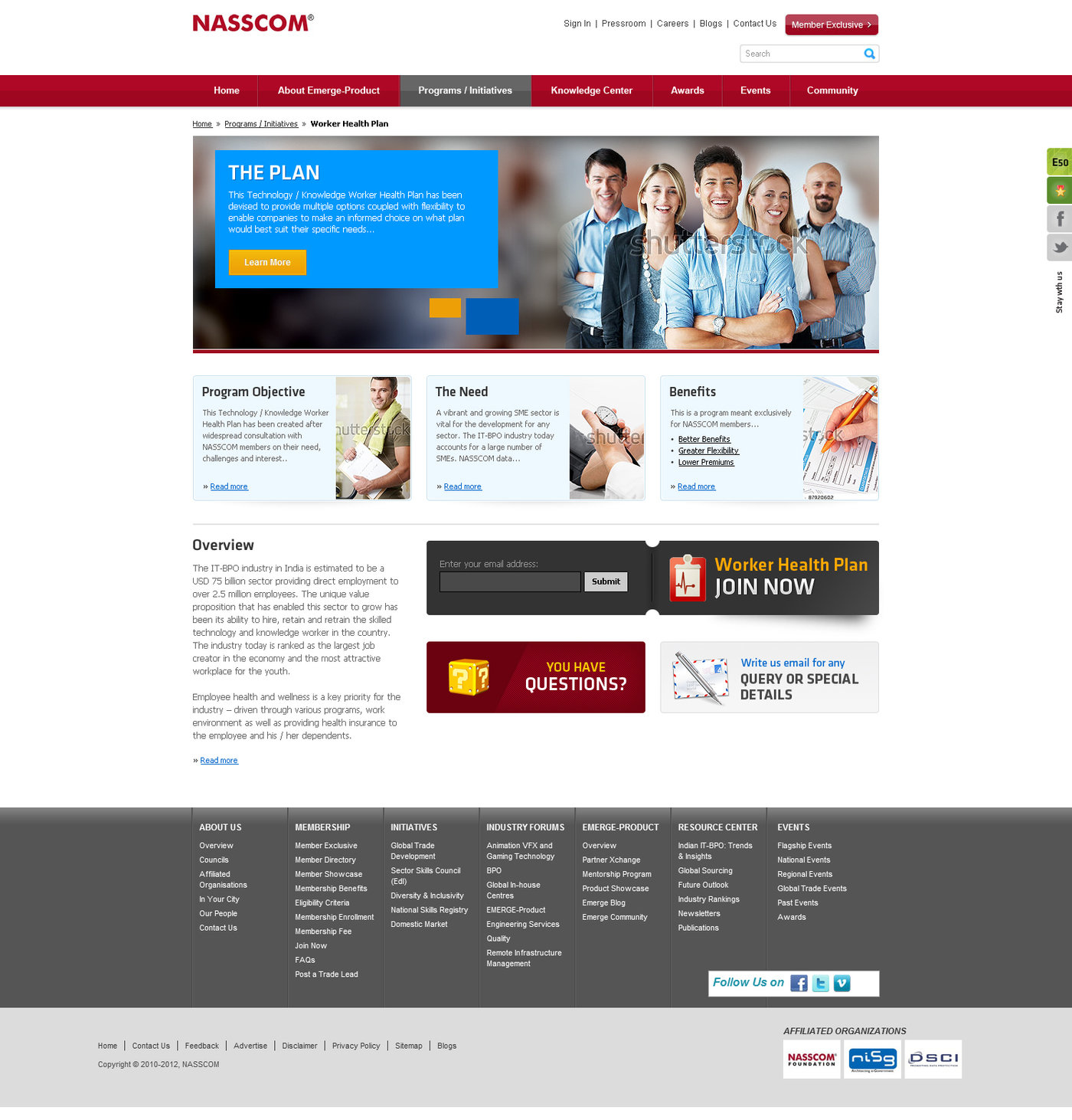 NASSCOM - Layouts by Sumit Kumar at Coroflot.com