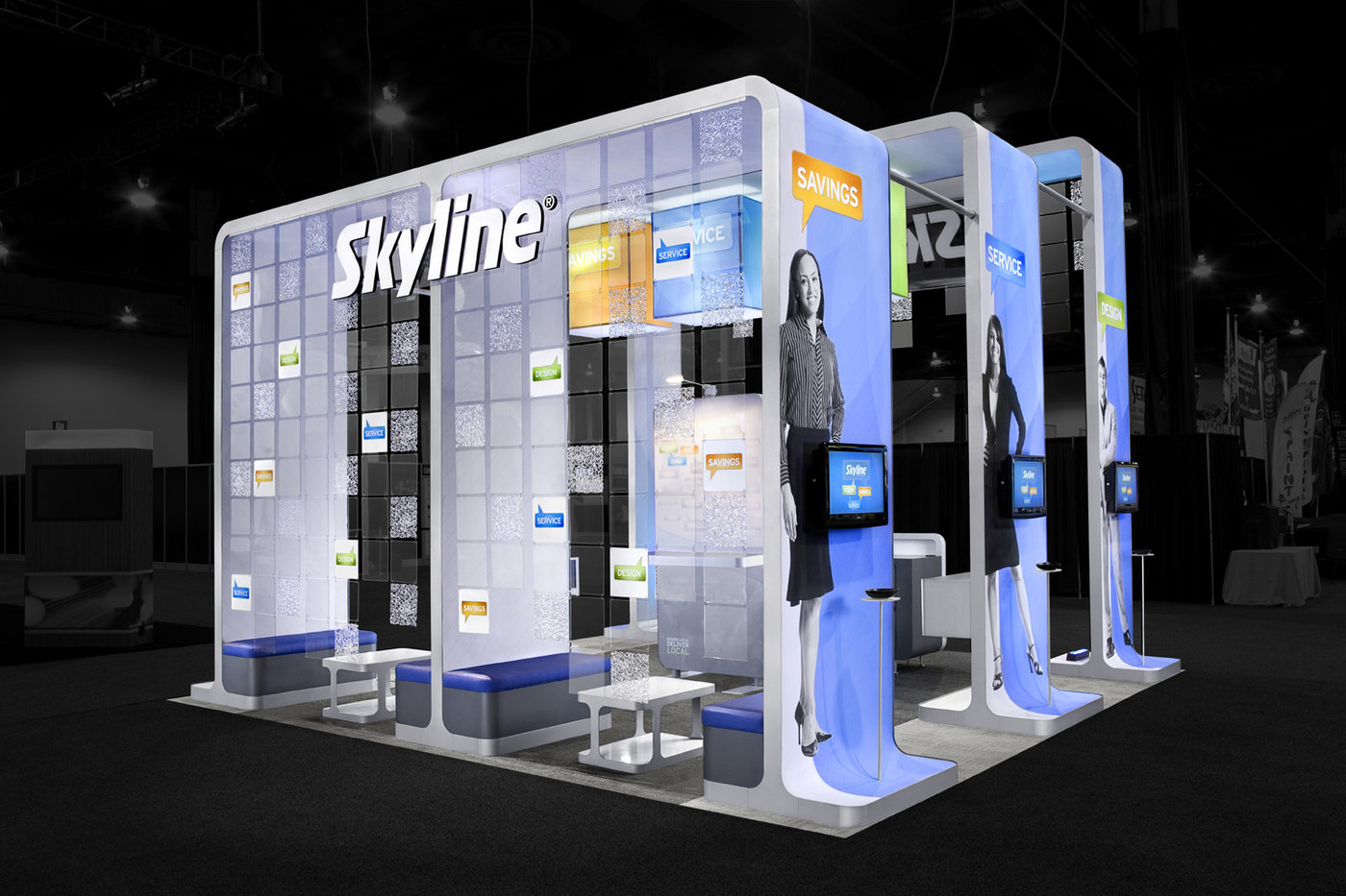 Skyline Exhibits (2005 - Present) by Evan Detskas at Coroflot.com