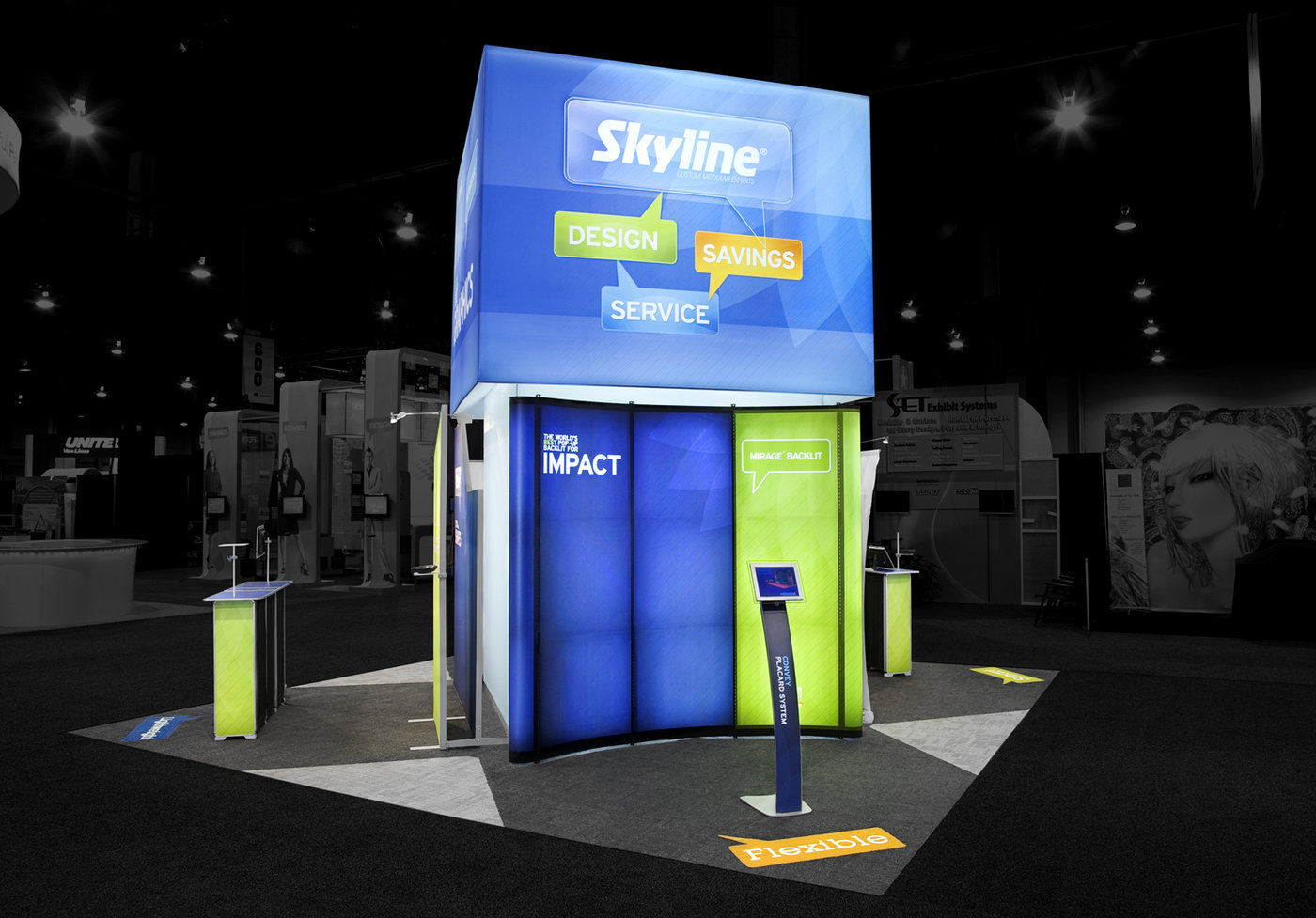 Skyline Exhibits (2005 - Present) by Evan Detskas at Coroflot.com