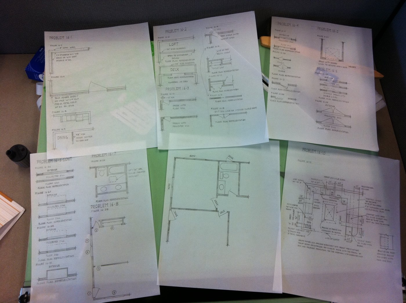 School - Manual Drafting by Joseph Graff at Coroflot.com