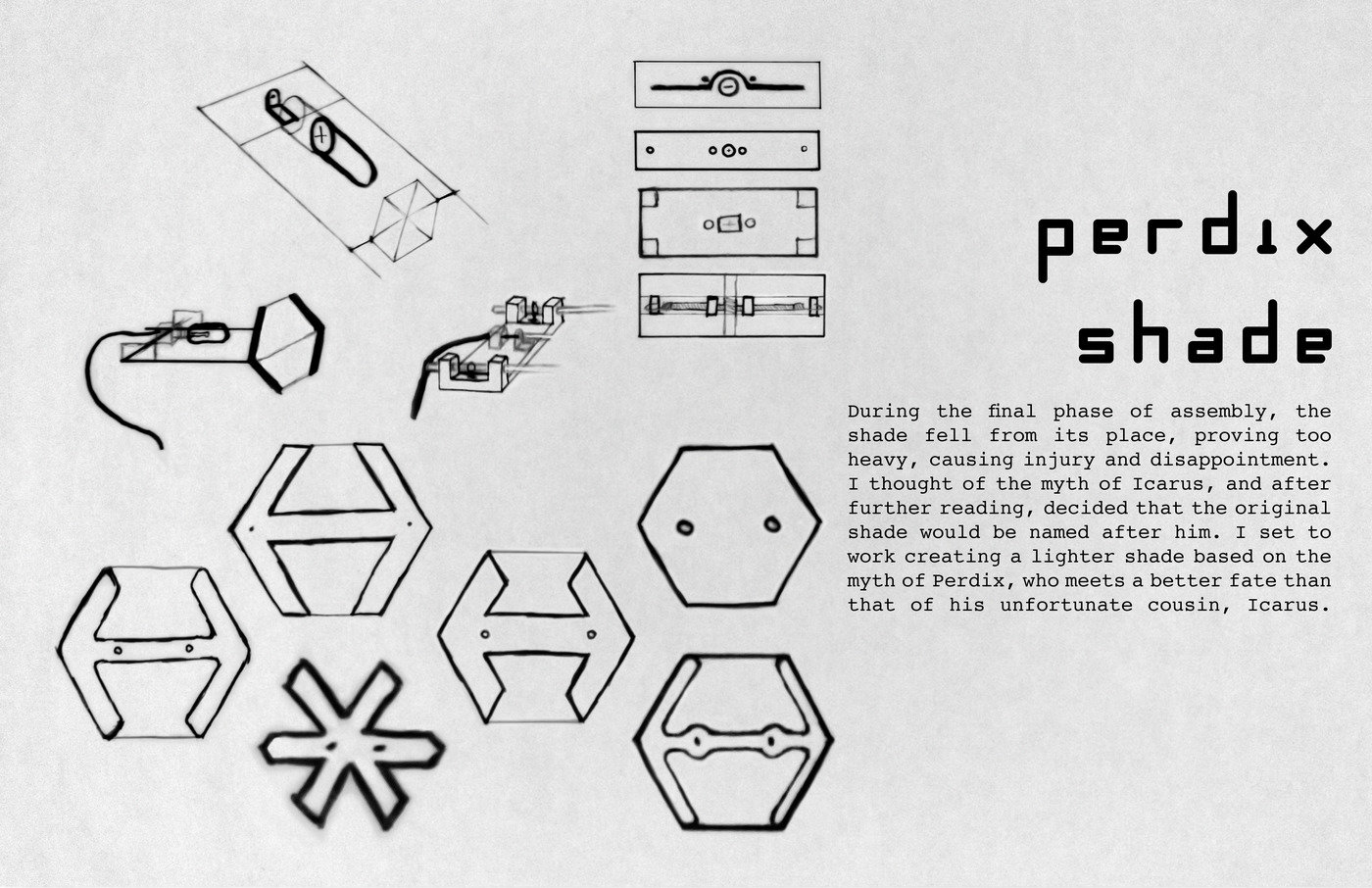 Icarus & Perdix by Jeffrey Nickels at Coroflot.com