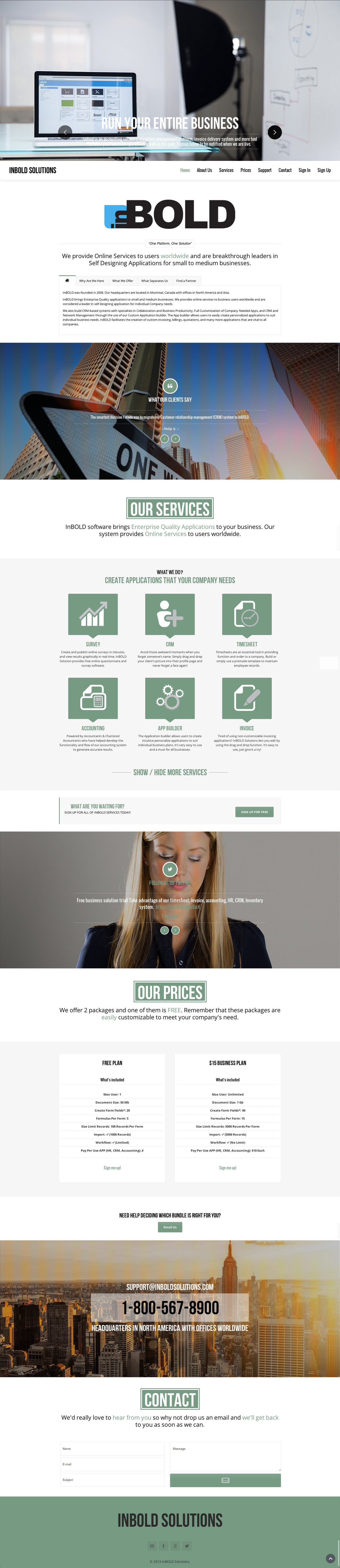 InBOLD Business Solutions by Tommy Le at Coroflot.com