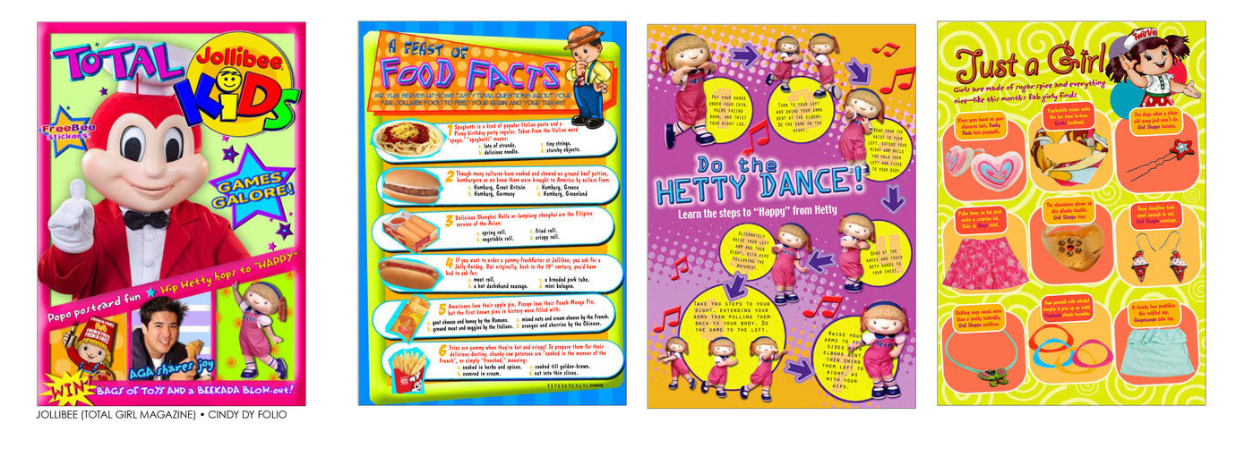 JOLLIBEE Mini-Magazine by Cindy Dy at Coroflot.com