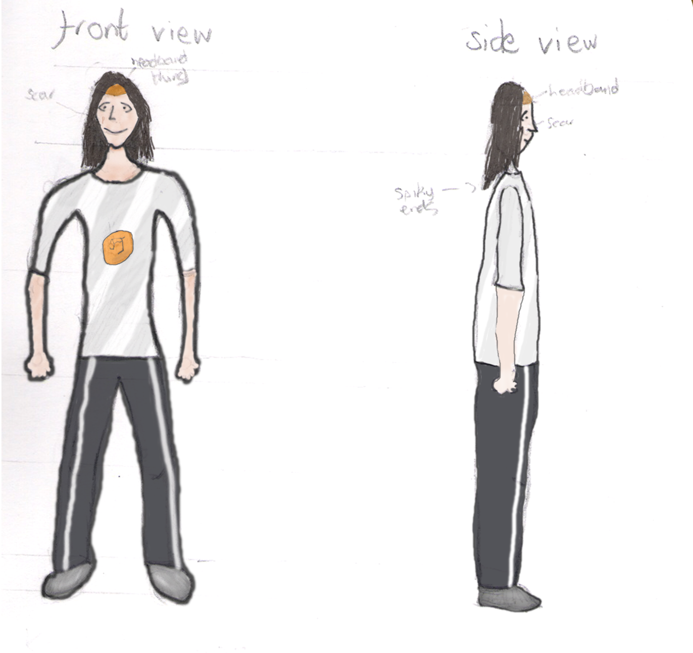 First Character Design - Kenji Williams by Timothy Lumb at Coroflot.com