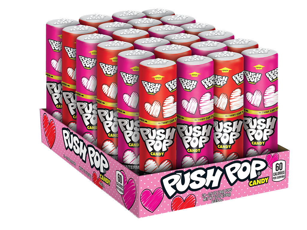 Packaging: Valentine's Day Push Pop by M. Kane at Coroflot.com