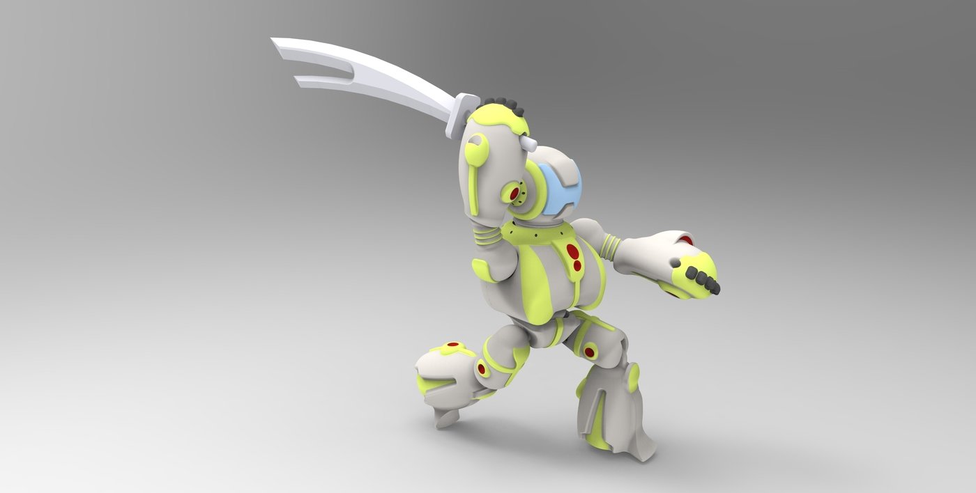 PT-R1 Action Bot Toy Study by Peter Ragonetti at Coroflot.com