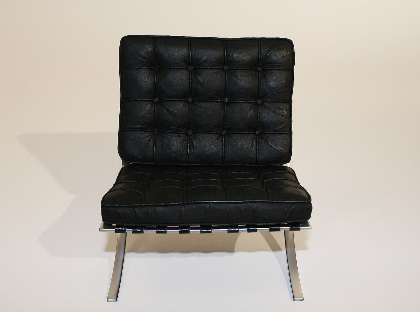 Barcelona chair scaled model. by Walter Castro at Coroflot.com