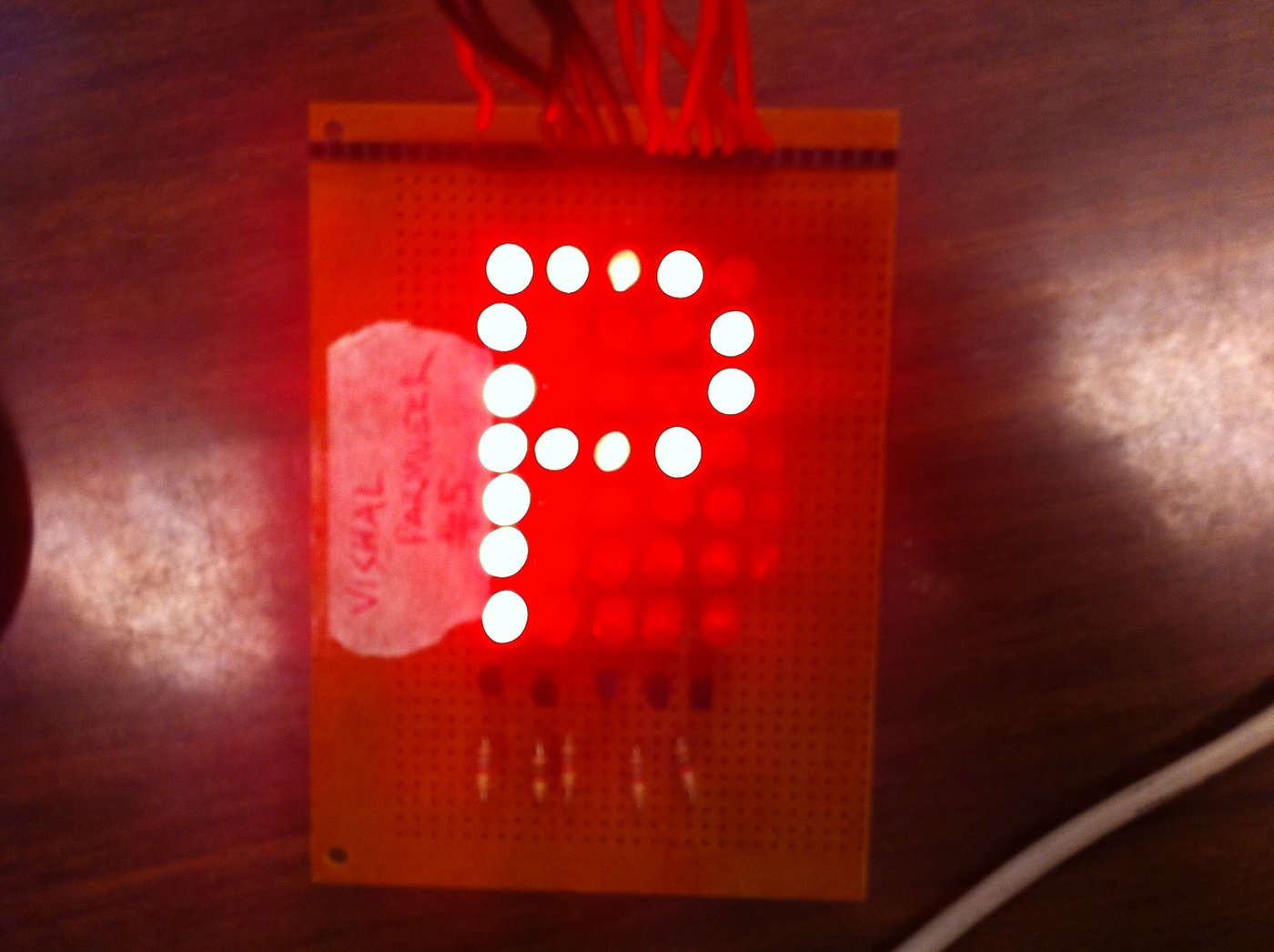 7x5 LED Matrix by Dominic Bola at Coroflot.com