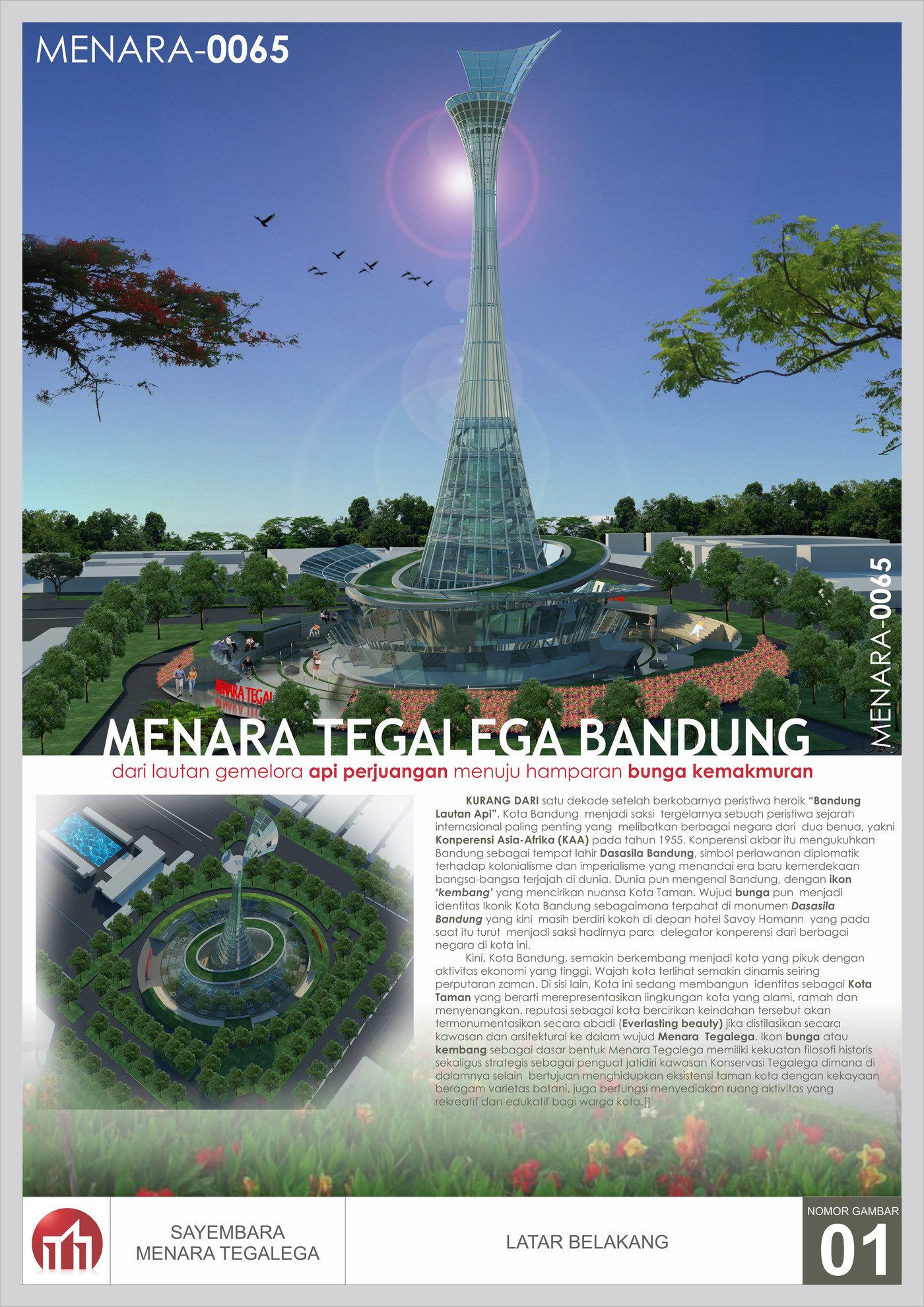 SAYEMBARA MENARA TEGALEGA BANDUNG by Sidik Permana at Coroflot.com