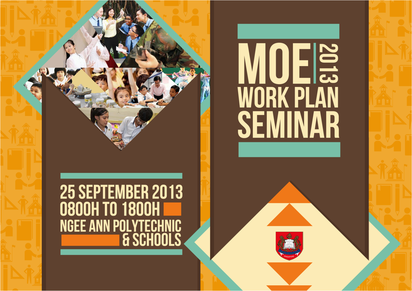 MOE WORKPLAN SEMINAR 2013 by Lim Min at Coroflot.com