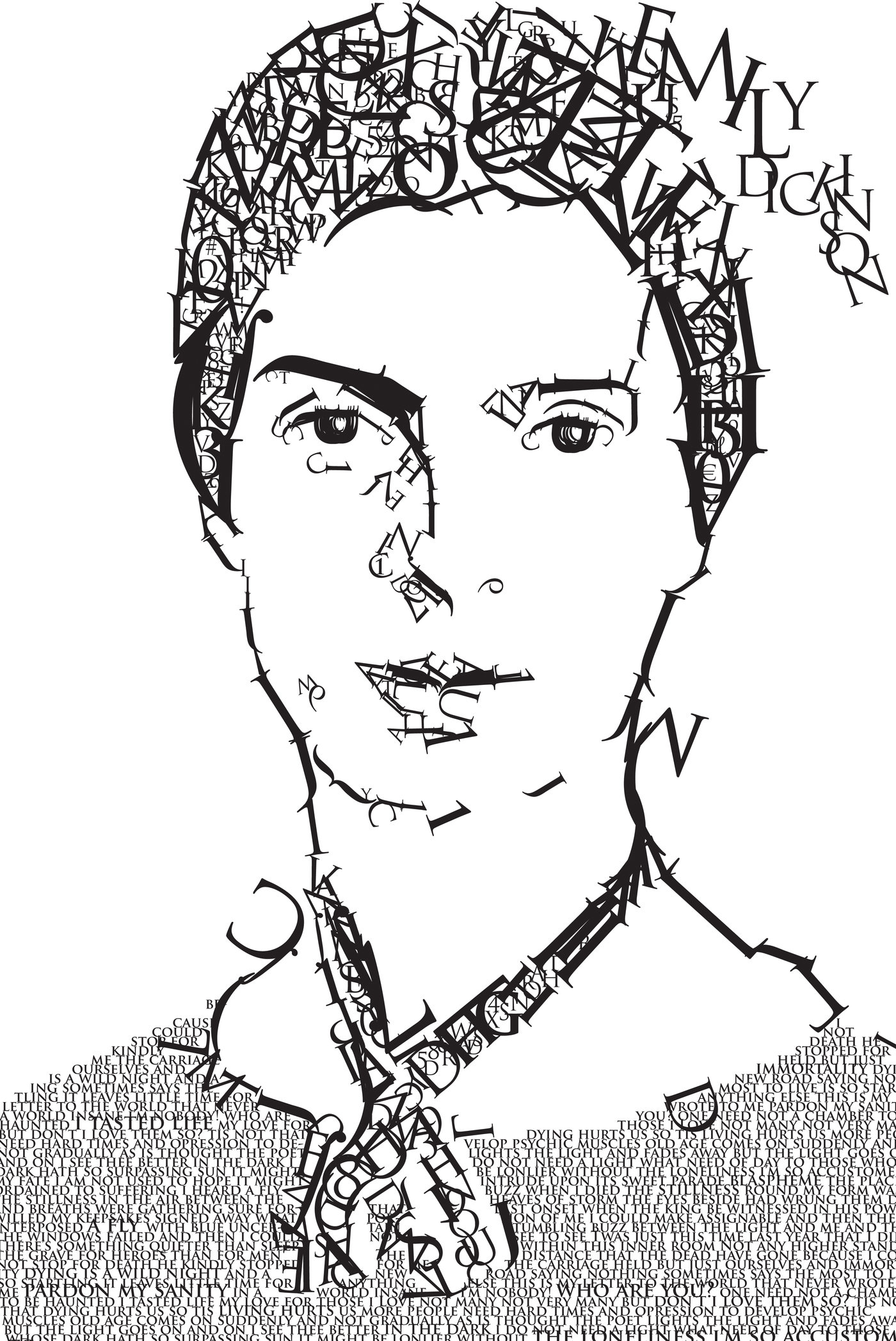 Historical Figure Portraits by Kyle Evers at Coroflot.com