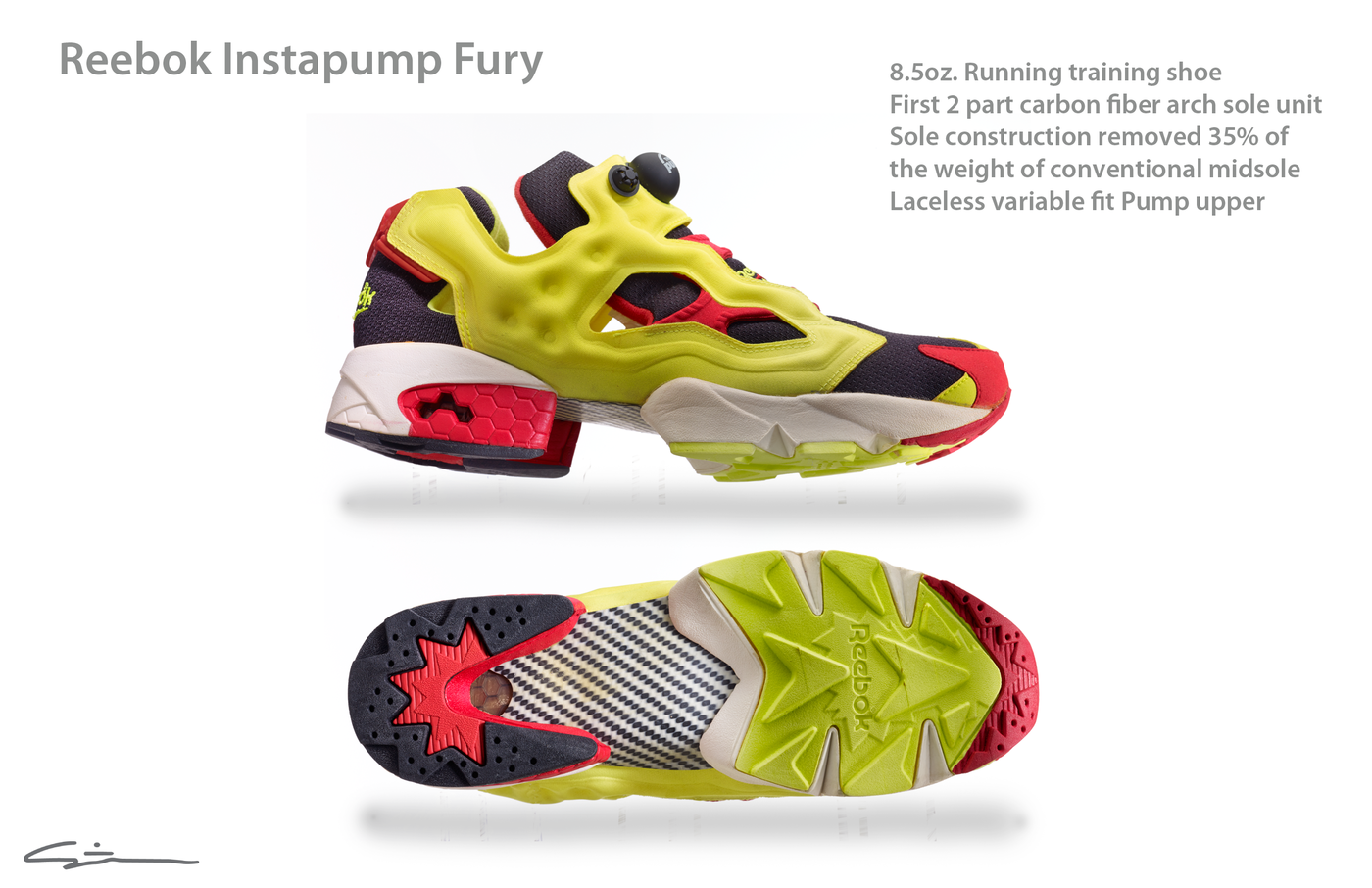 Reebok Pump Fury by Steven F. Smith at Coroflot.com