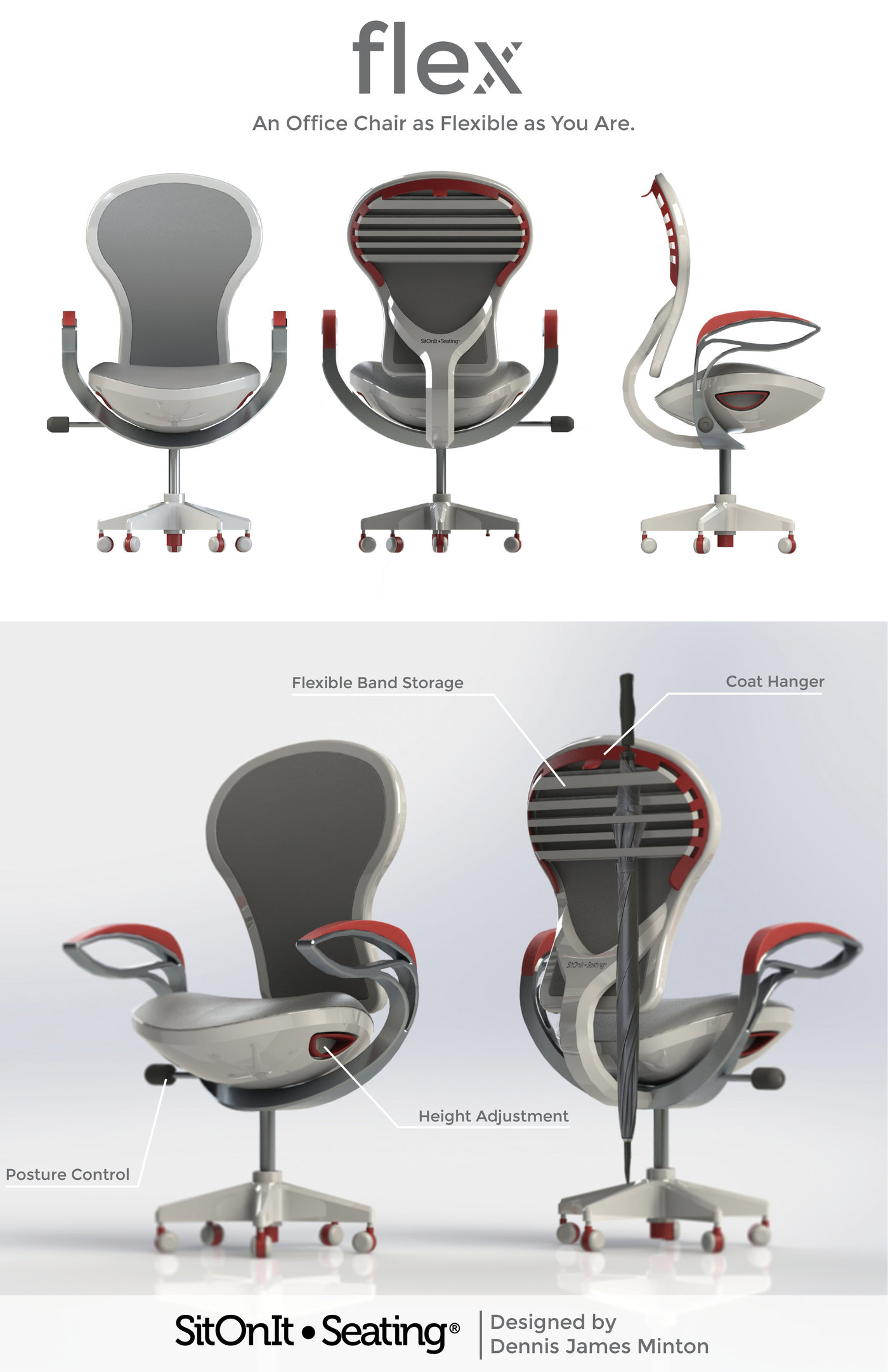 Sit On It Seating Design Competition by dennis james minton at Coroflot.com