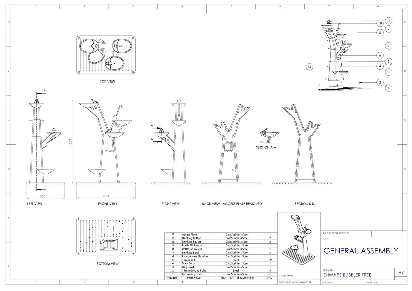 Bubbler Tree by Nancy Malik at Coroflot.com