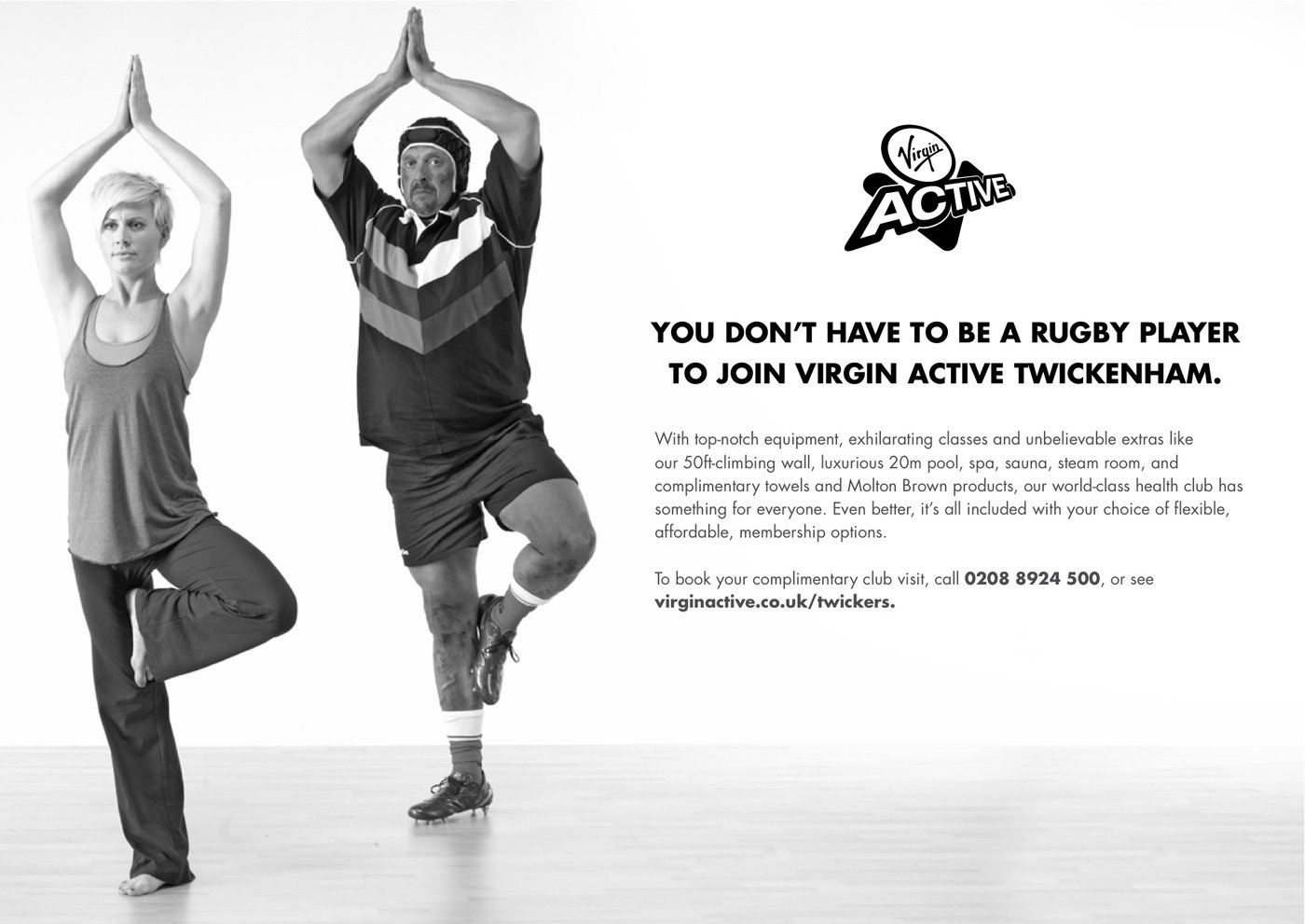 Virgin Active: local advertising by Leona Ford at Coroflot.com