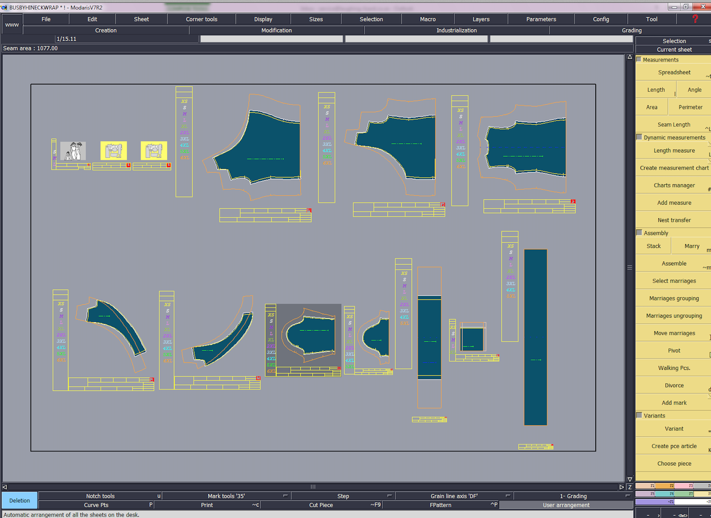 Gerber / Grading / Grade Rule Instructions by Shanine C at Coroflot.com