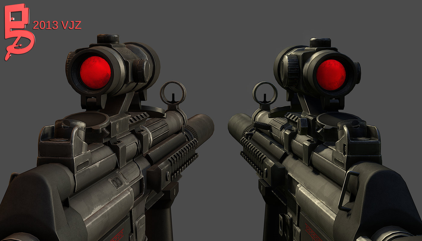 The Armory - MP5 RAS by Alvyn Jasper Zaballa at Coroflot.com