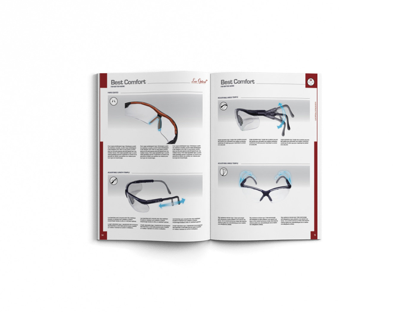 2016 / Lux Optical Catalog Design by Andy Law at Coroflot.com