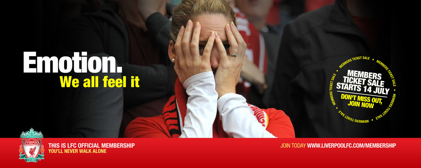 Liverpool FC Membership Campaign by Steven Hartley at Coroflot.com