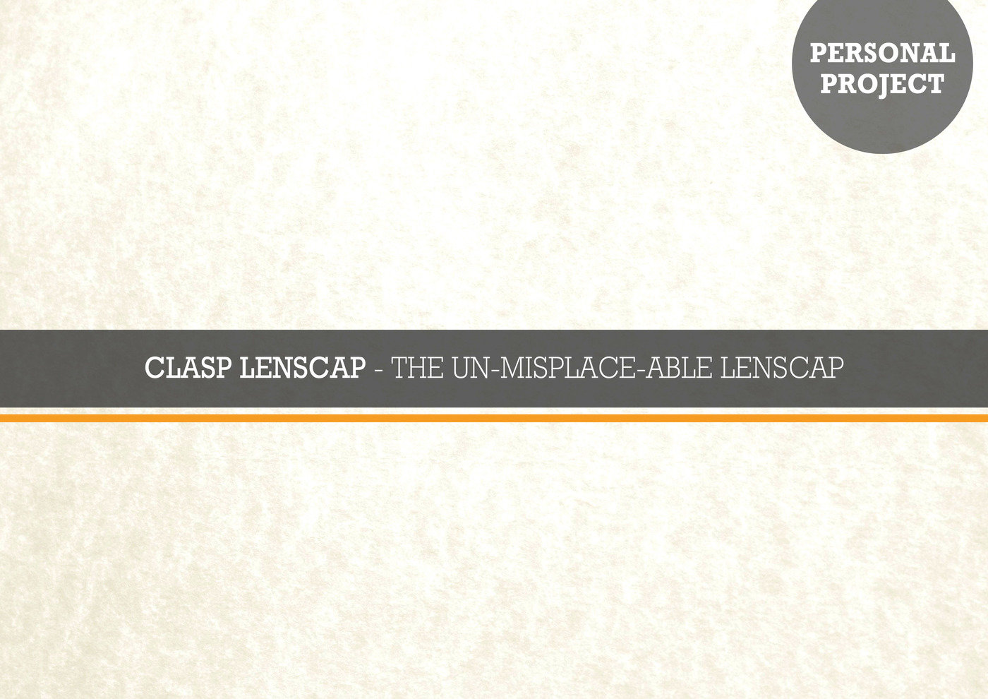 Clasp lenscap concept by Hrishikesh Kogje at Coroflot.com