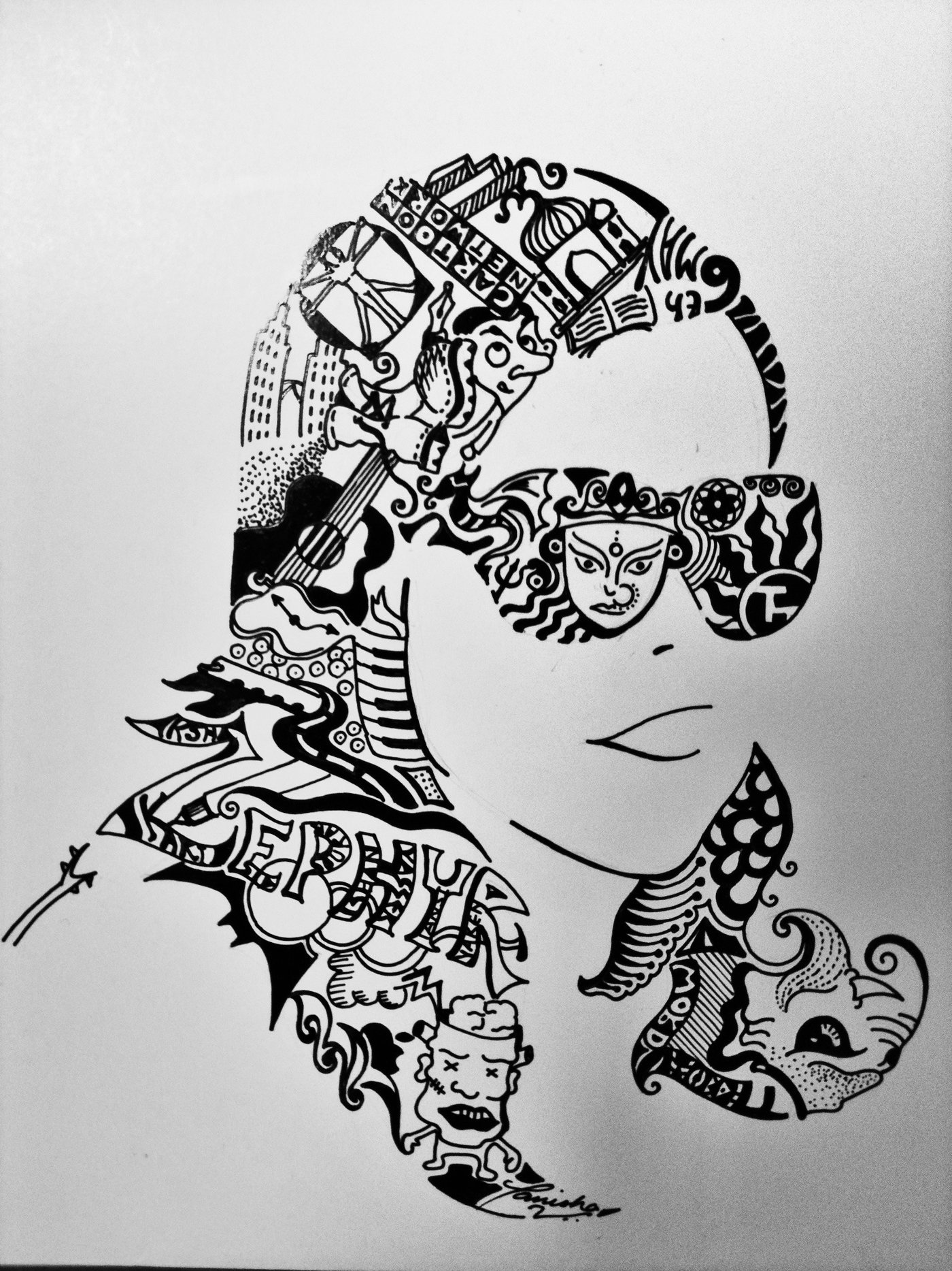 Self Doodle by Tanisha Vernekar at Coroflot.com