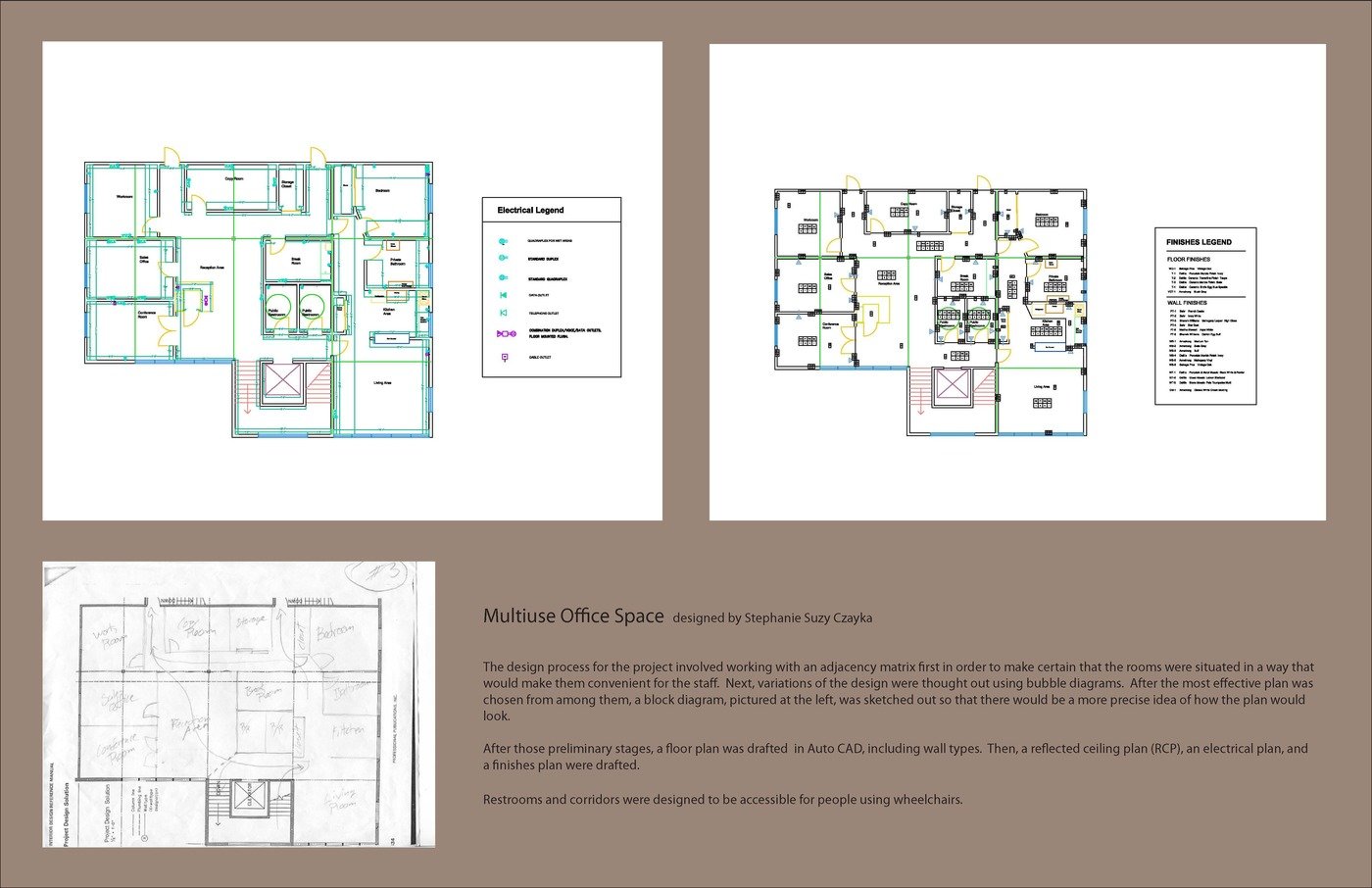 Multi-Use Office Space by Stephanie Czayka at Coroflot.com