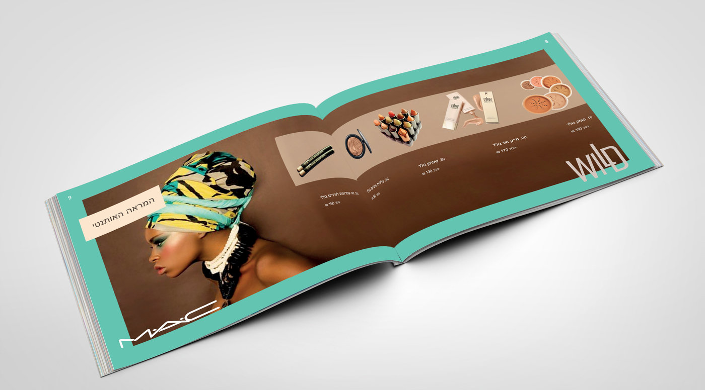 MAC catalog & landing page by Rinat Akerman at Coroflot.com
