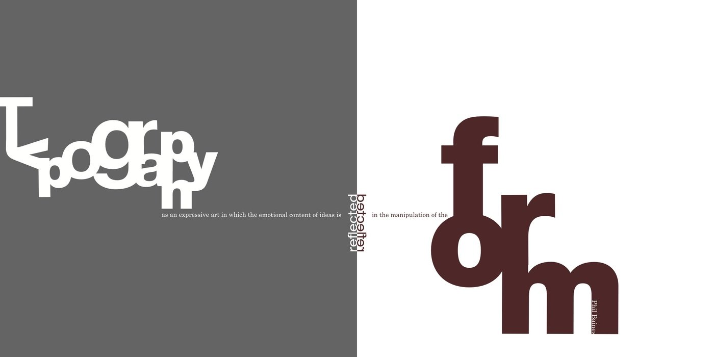 Evolution of Typography by Sindy Escoto at Coroflot.com