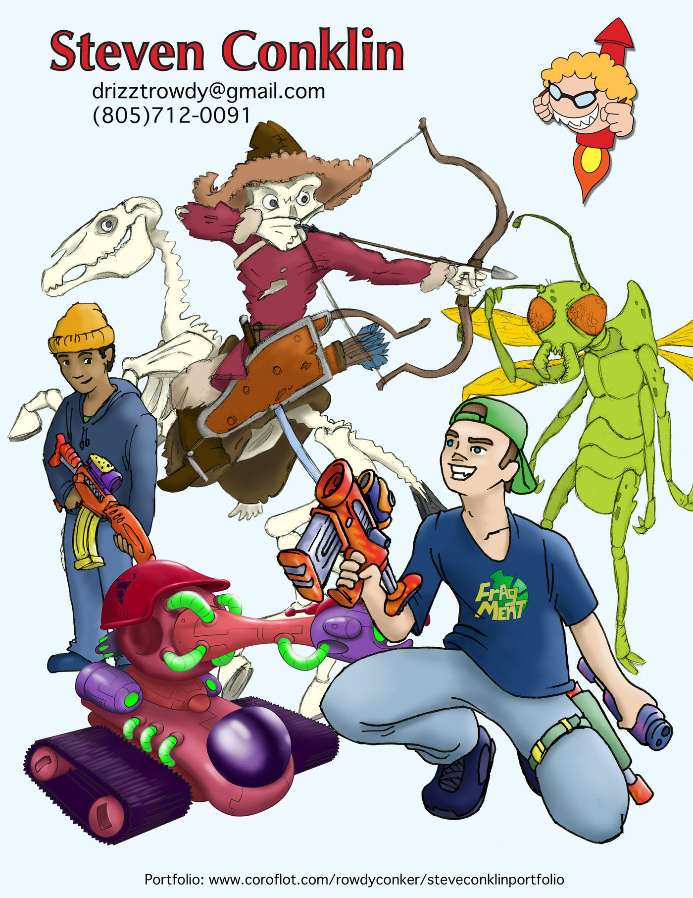 Promo/Resume by Steven Conklin at Coroflot.com