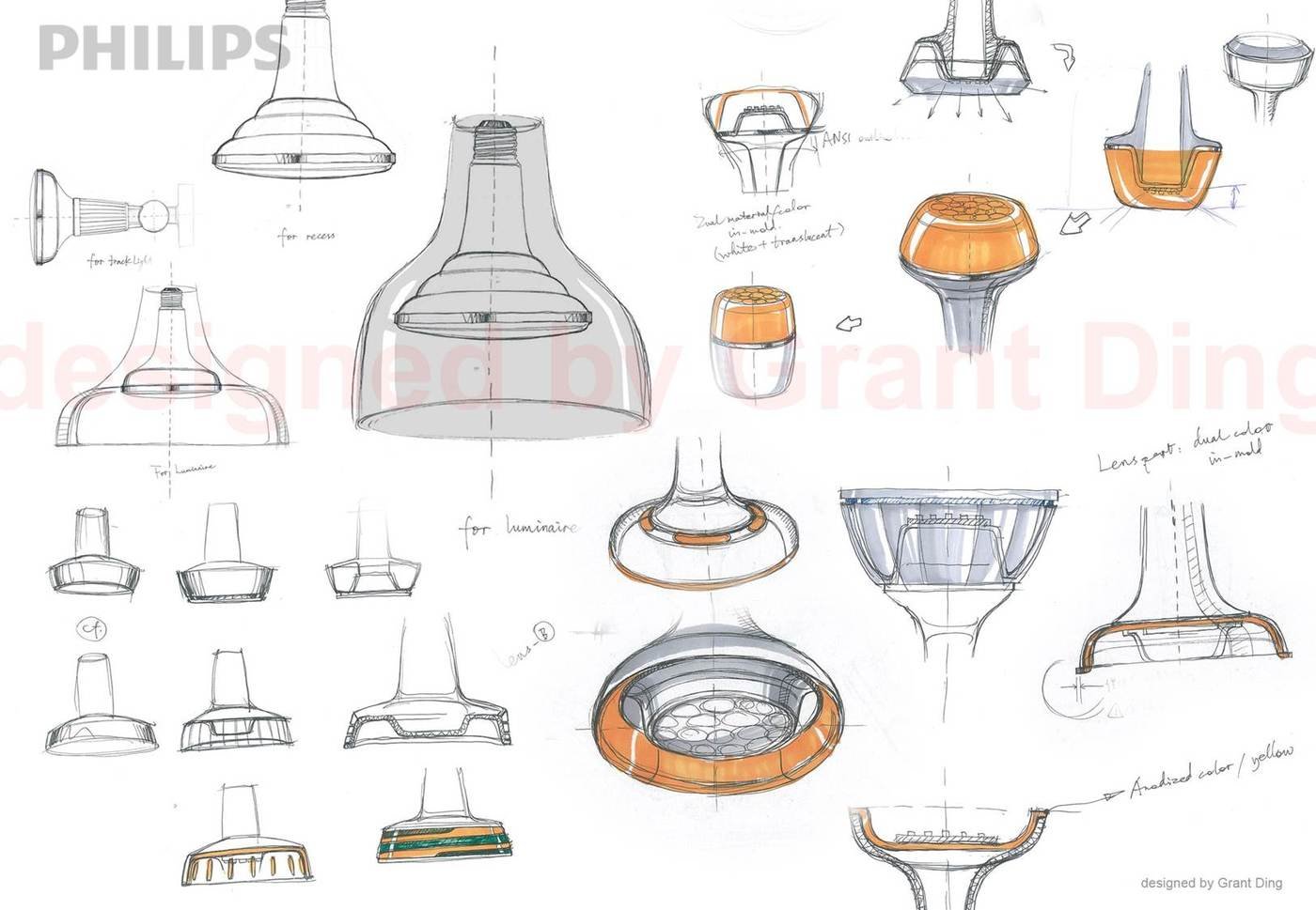 Lighting product design by Grant Ding at Coroflot.com