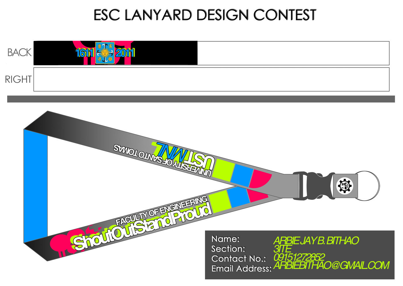 Lanyard Design by Arbie Bithao at Coroflot.com