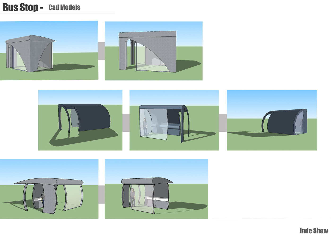Bus stop project by Jade Shaw at Coroflot.com