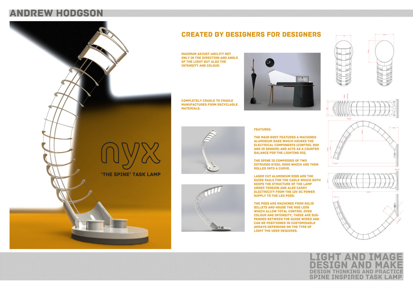 Finalist - Delight in Light Competition by Andrew Hodgson at Coroflot.com