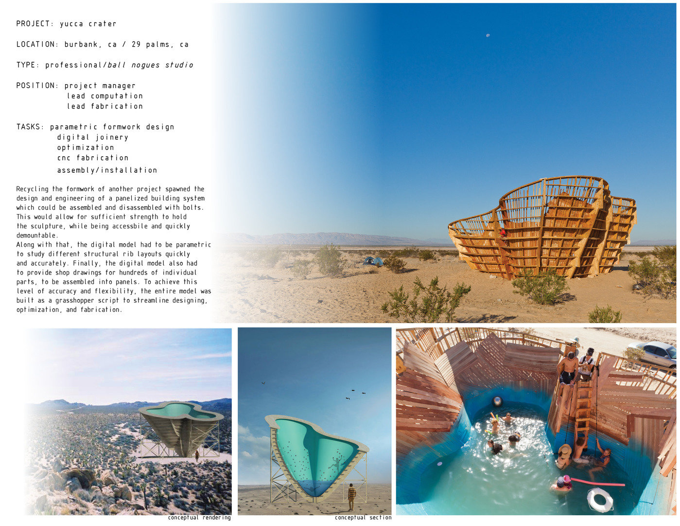 yucca crater by benjamin jenett at Coroflot.com