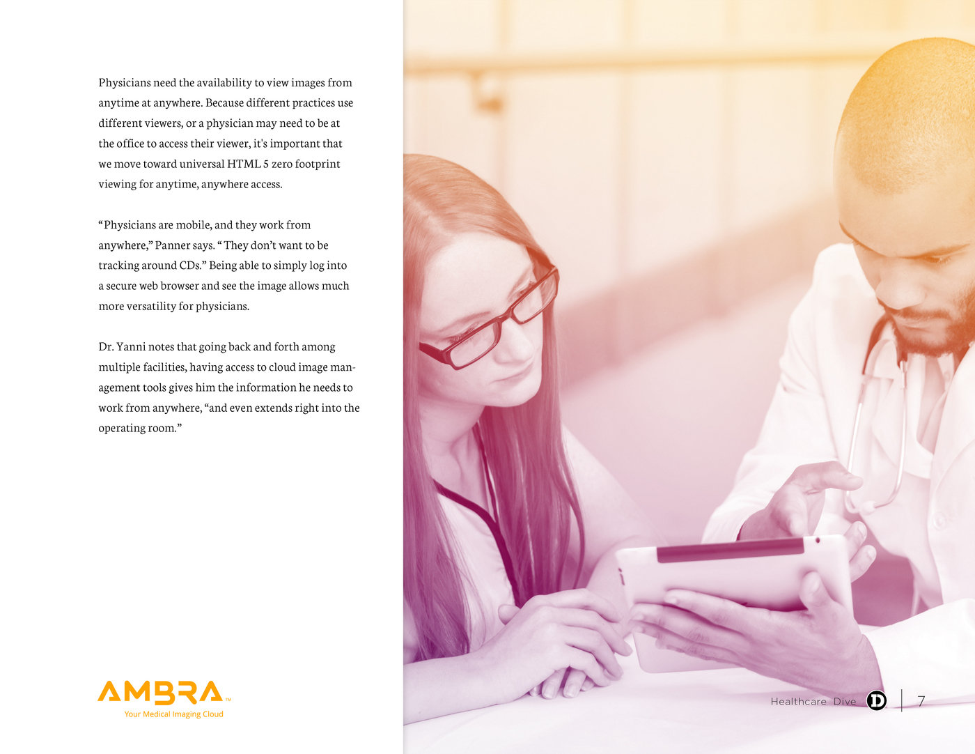 Ambra Health Playbook by Kendall Davis at Coroflot.com