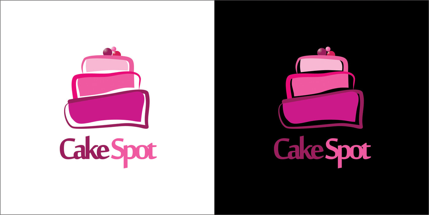 Cake Spot (Logo Options) by Vadivel Meyyappan at Coroflot.com