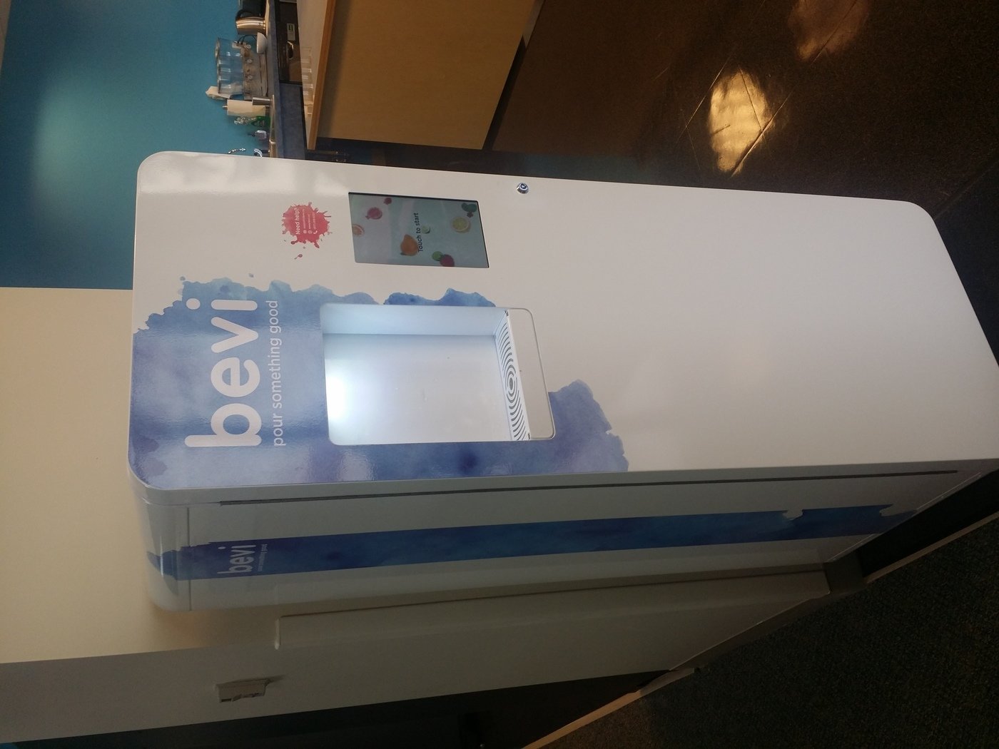 bevi - vending machine by Max Lavelle at Coroflot.com